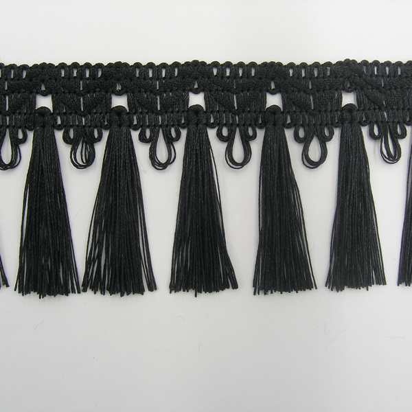 PSF - 80c (10 m) cut decorative fringes PE - 56 (black) | ALL PRODUCTS ...