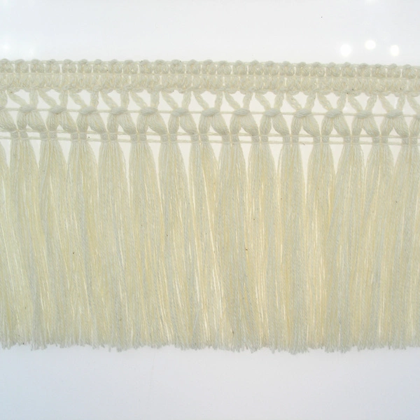 BF - 90c (10 m) cotton fringes B-0 (natural) | ALL PRODUCTS \ Fringes ...