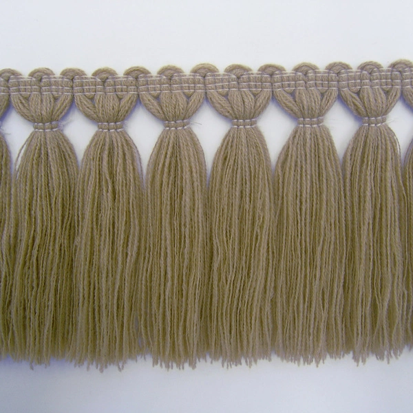 AD - 110c (10 m) cut acrylic fringes. caramel | ALL PRODUCTS \ Tassel ...