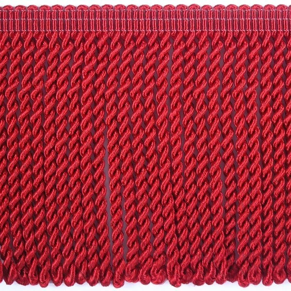 WPO - 120 (5 m) upholstery fringes red | ALL PRODUCTS \ Fringes ...