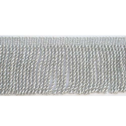 METALIC - 100 (10 m) metallic fringes silver | ALL PRODUCTS \ Fringes ...